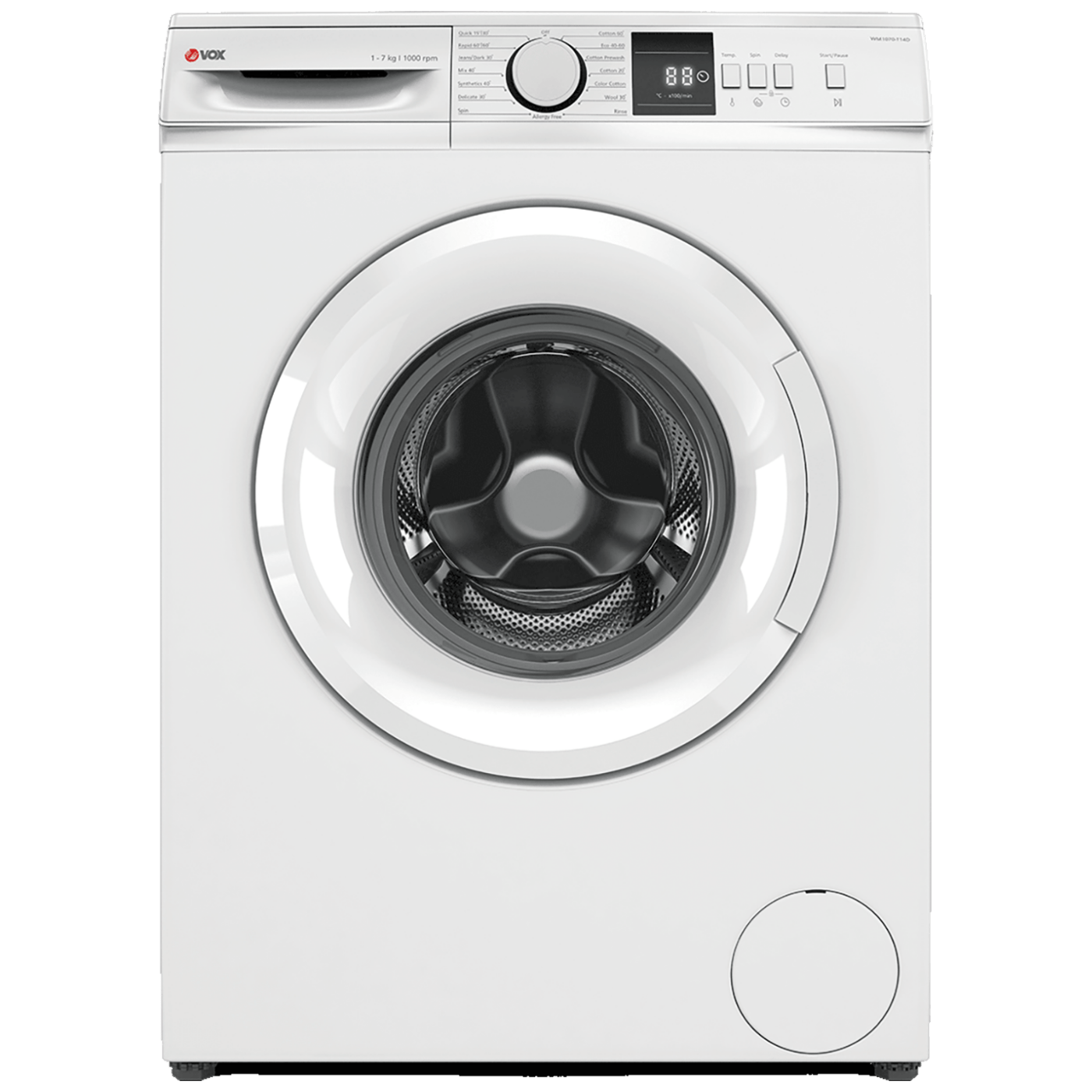 VOX - Mašina za veš, 1000 obrtaja, 7kg., D - Digitalis d.o.o.